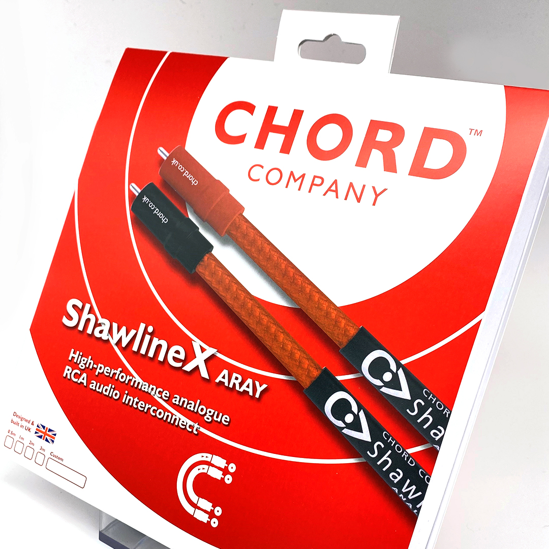Chord Company ShawlineX ARAY Analogue RCA Cable (Pair) Accessories ...