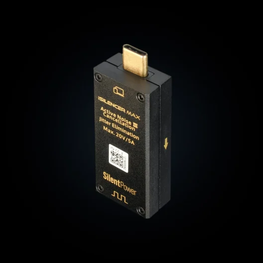 iFi iSilencer MAX - USB-C Noise Filter with ANC3 Accessories, Power ...